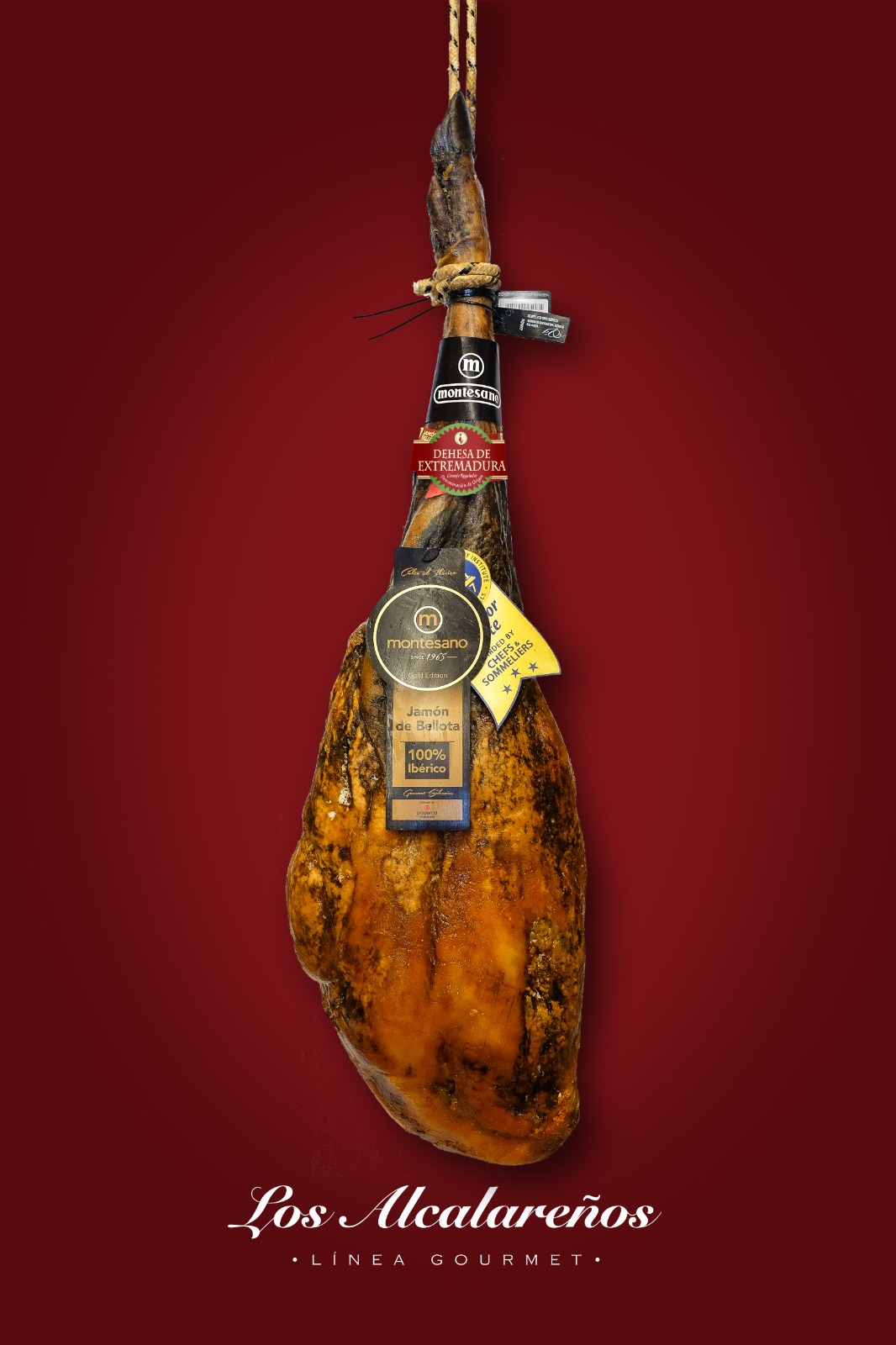 Jamón 100% ibérico de Bellota D.O. - Dehesa de Extremadura - Montesano ...